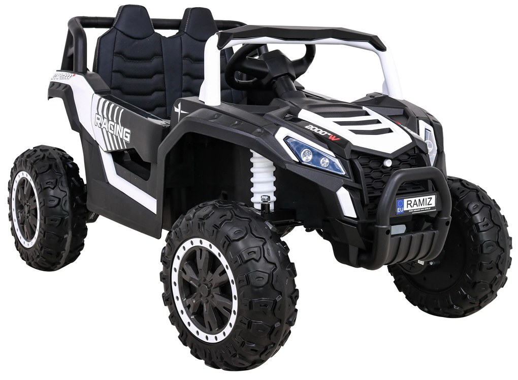 Elektrické autíčko Buggy UTV Strong 12 V-MINI bílé