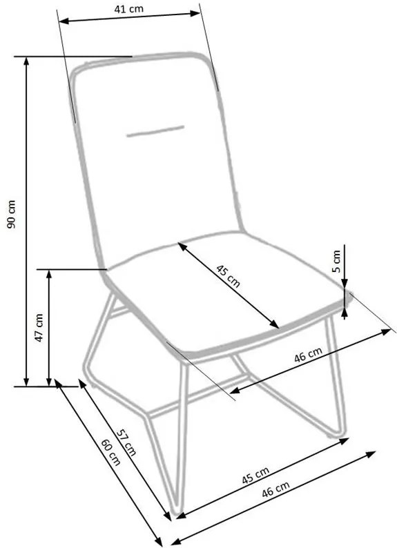 HALMAR K390 židle