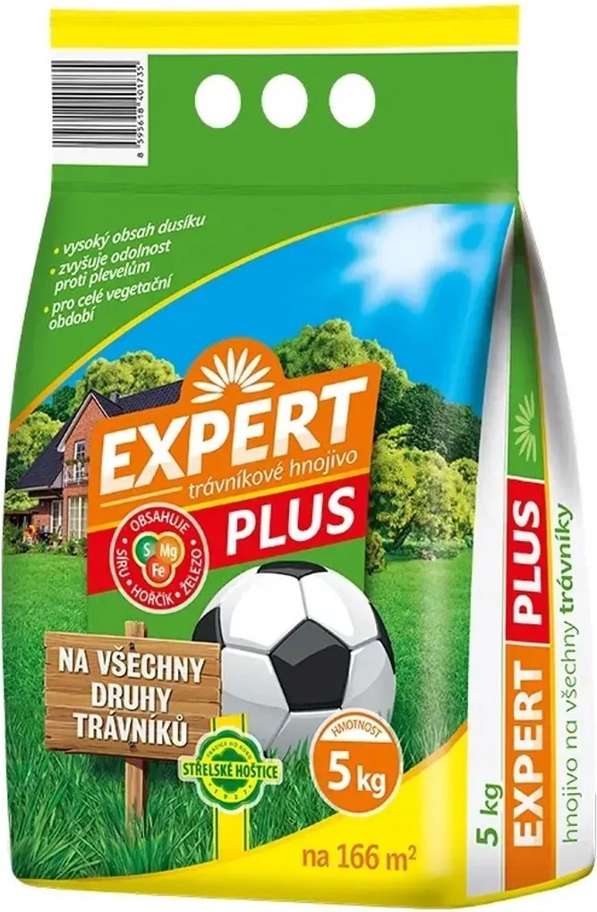 Expert Plus Trávníkové hnojivo 5 kg