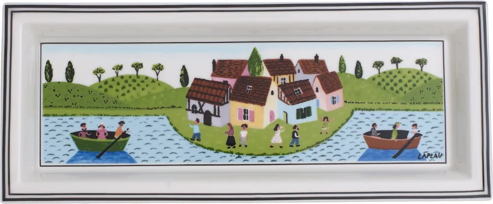 Villeroy&Boch Villeroy & Boch Design Naif Gifts obdélníková mísa, 24 × 10 × 2.5 cm