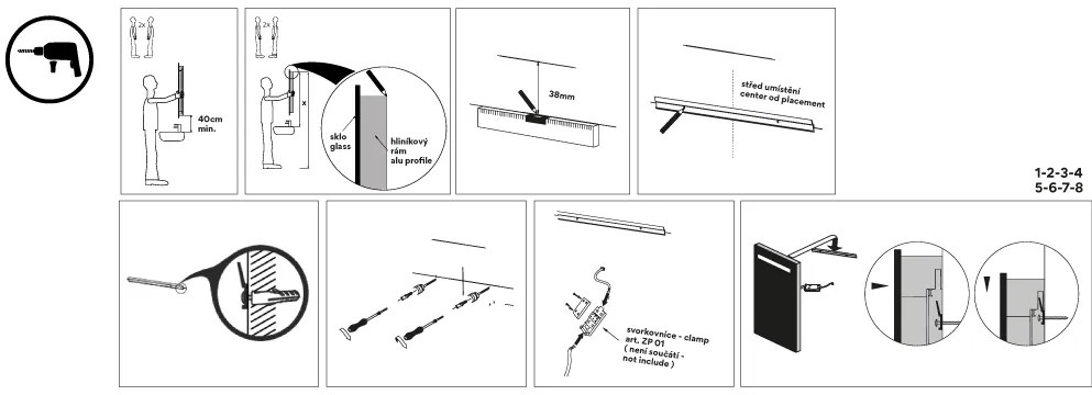 Nimco Kosmetické zvětšovací zrcátko ZR 6992N-26