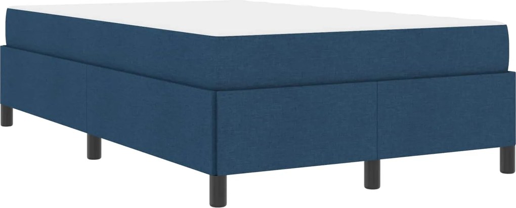 Postel s boxspringem Modrá 120 x 200 cm textil 3398856