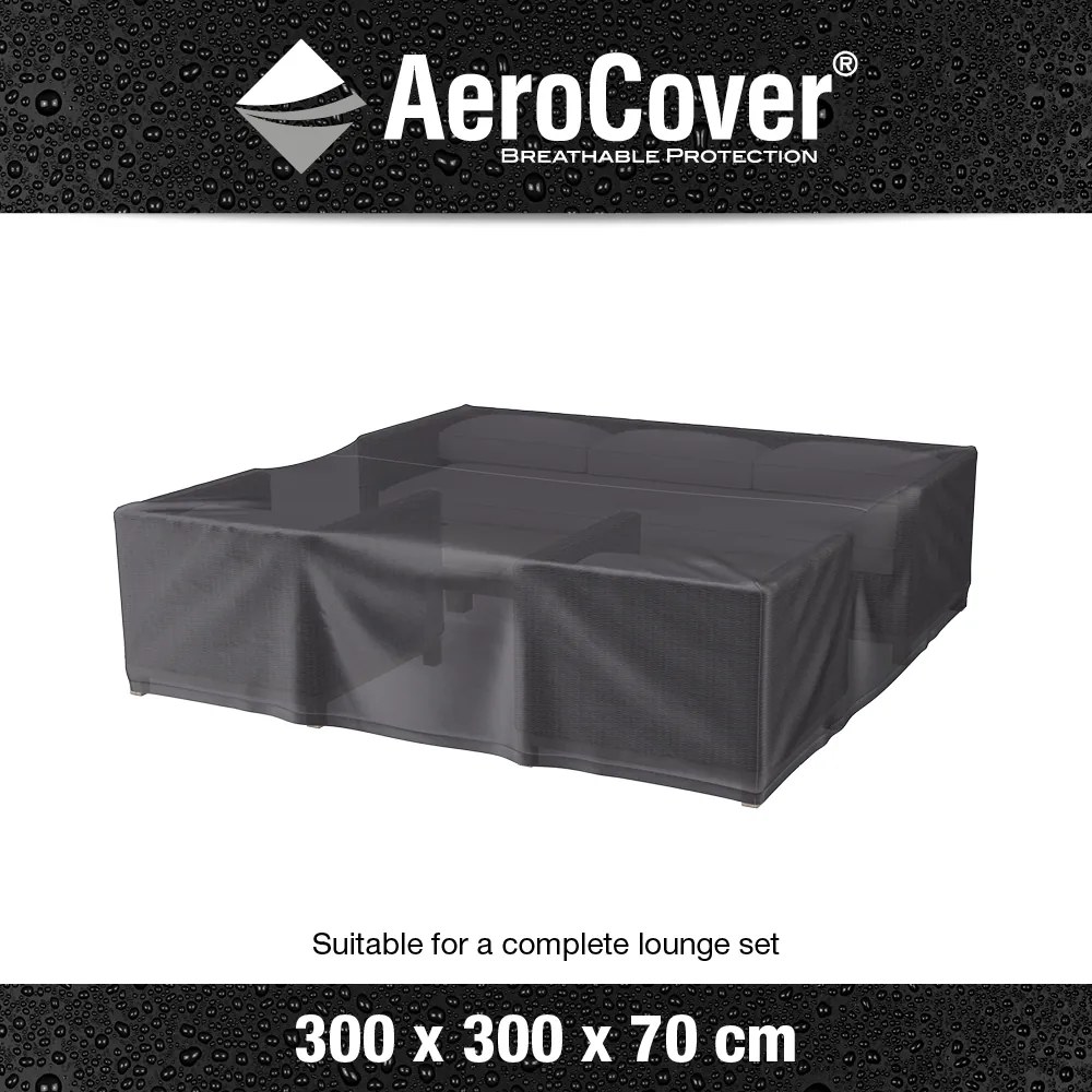 Obal na sedací soupravu čtverec 300x300x70 cm Aerocover