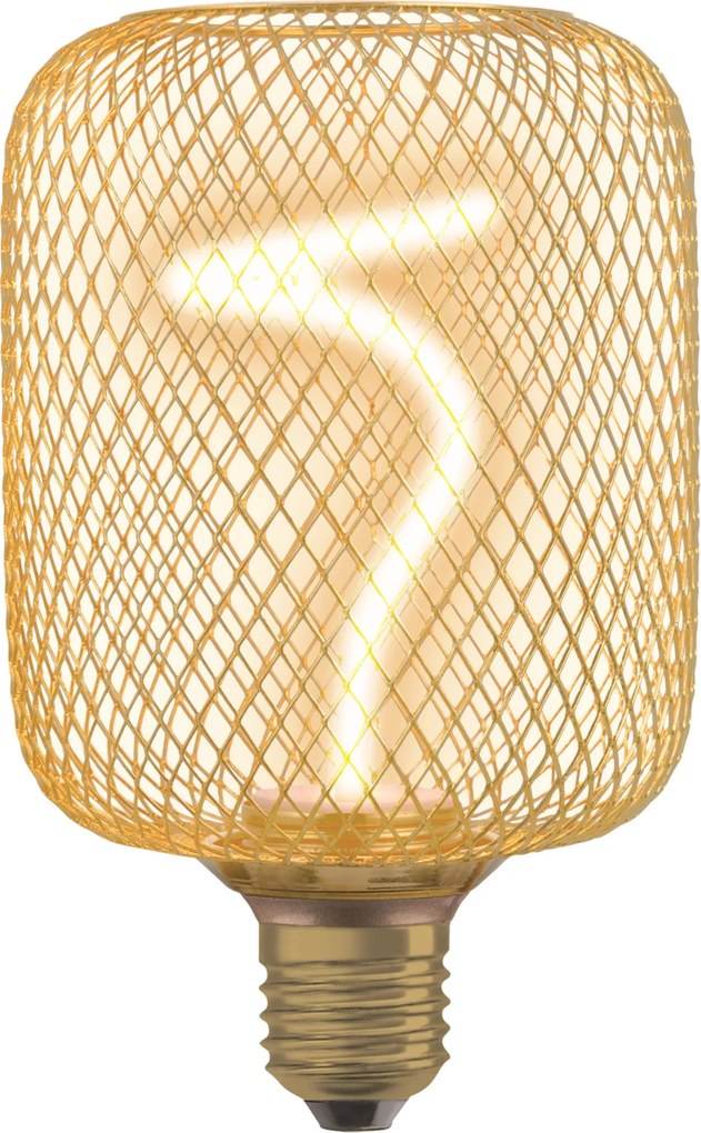 Osram Dekorativní žárovka »Globe 125 / Square 100« (zlatá/hranatá)