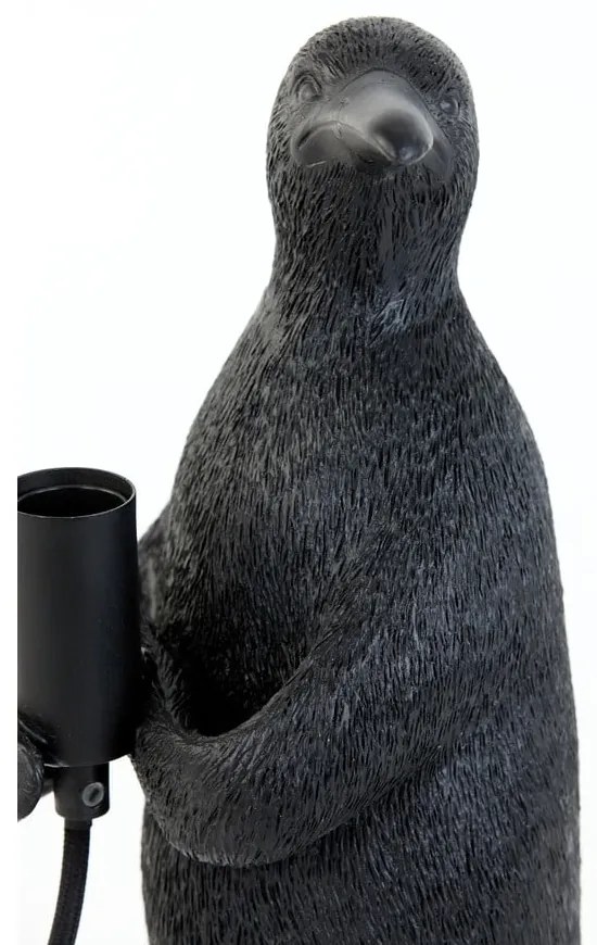 Černá stolní lampa (výška 34 cm) Penguin – Light & Living