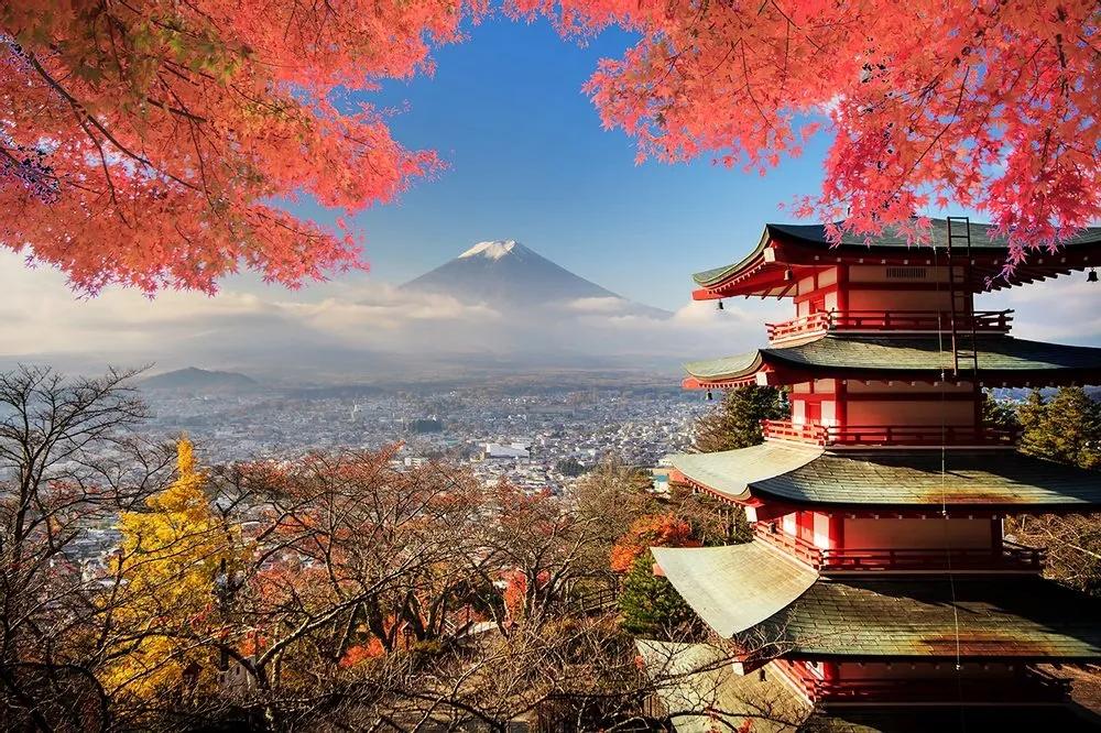 Fototapeta podzim v Japonsku - 150x270