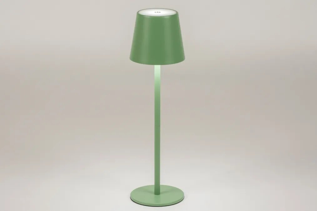 Stolní minimalistická lampa Ultima Green