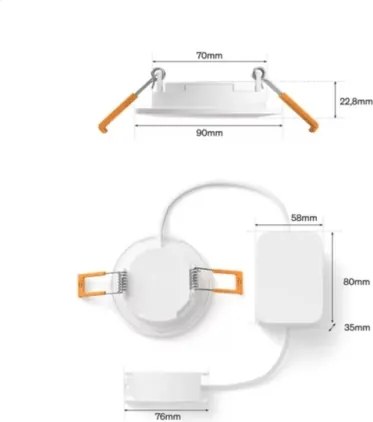 Philips - SADA 3x LED RGBW Stm. koup. podhled. svít. Hue SLIM LED/8,3W/230V IP44