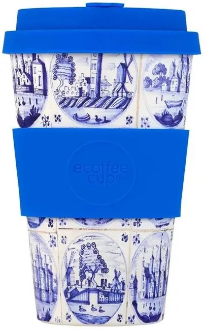 Ecoffee cup delfts blu 400 ml