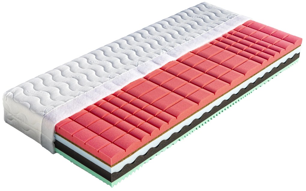 Zdravotní matrace Dřevočal Renata 160x200 cm, Úplet