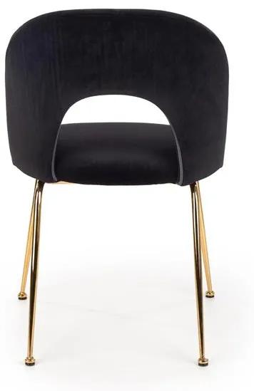 HALMAR K385 židle černá
