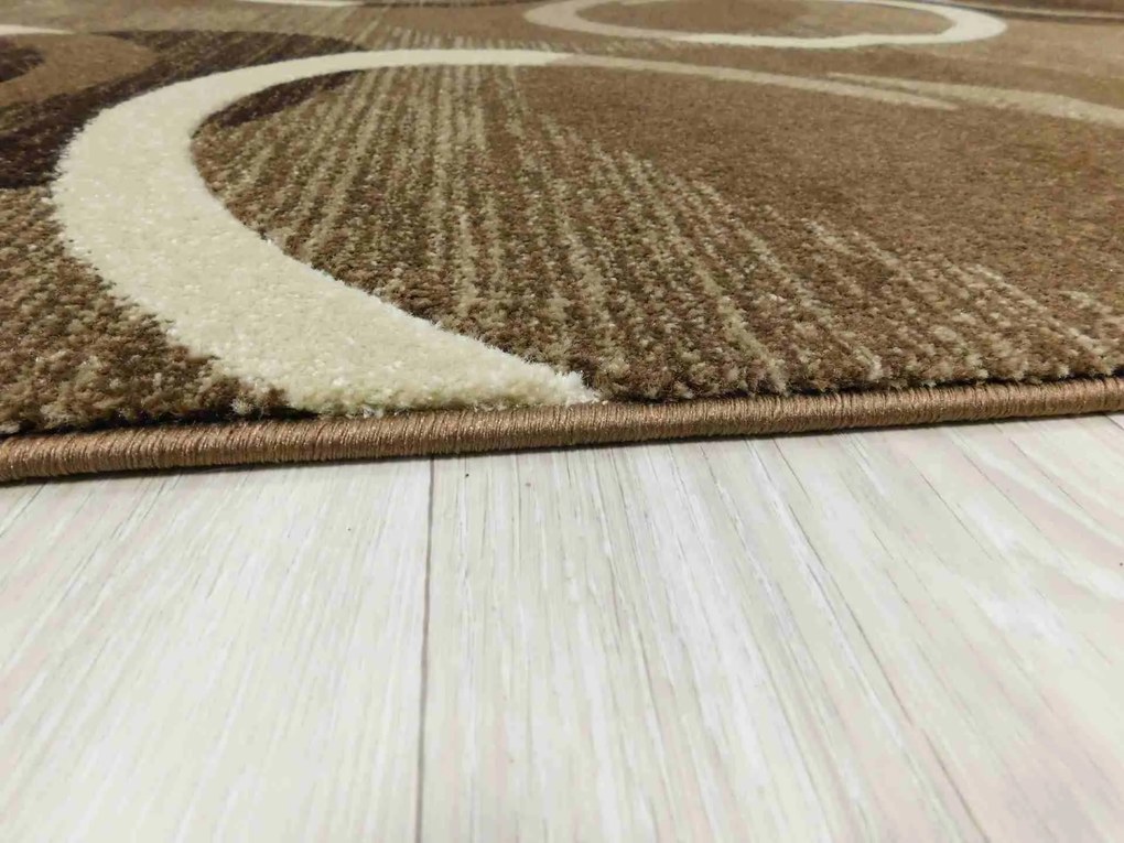 Spoltex Kusový koberec Florida brown 9828 200x290cm