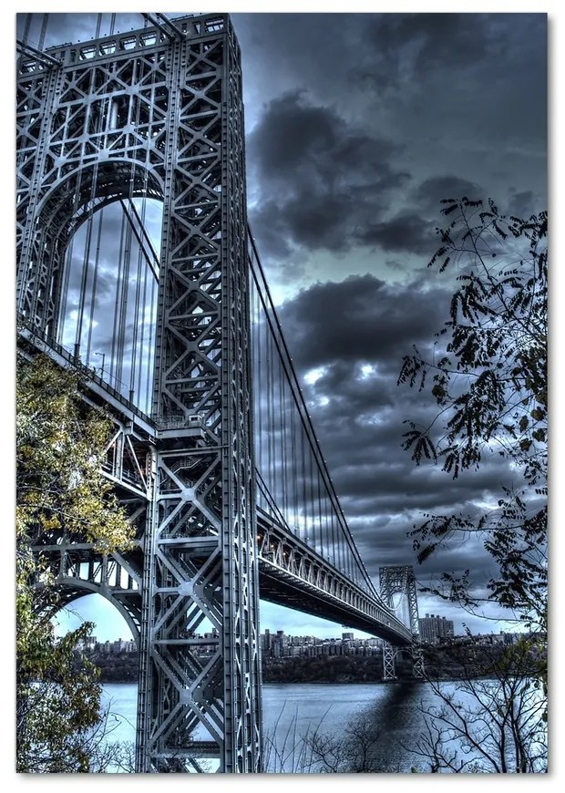 Wallmuralia Foto obraz akryl do obýváku Most New York 70x100 cm