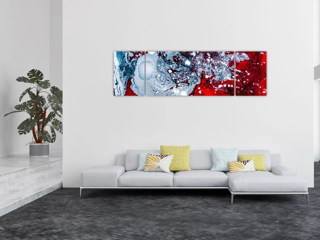 Abstraktní obraz (170x50 cm)