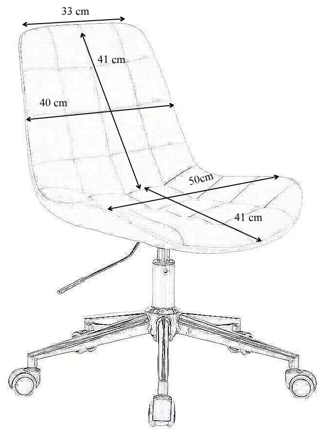 LuxuryForm DESIGN Židle PARIS VELUR na stříbrném kříži - černá