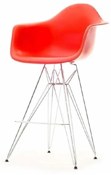 MPT Barová židle EPS Rod 2 červená