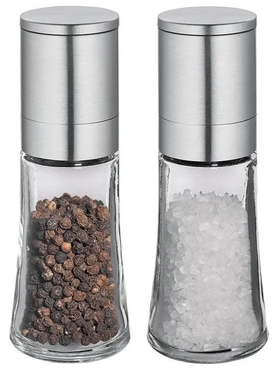 Cilio BARI Sada mlýnků na sůl a pepř nerez 14 cm