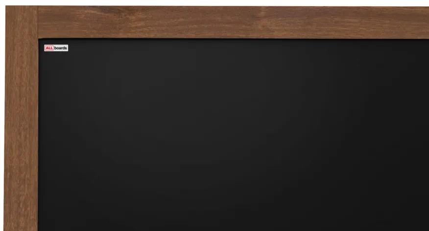 Allboards, Tabule černá křídová v dřevěném rámu 120x90 cm, TB129