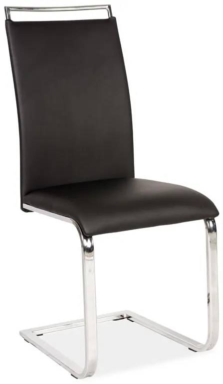 Jídelní čalouněná židle H-334 černá
