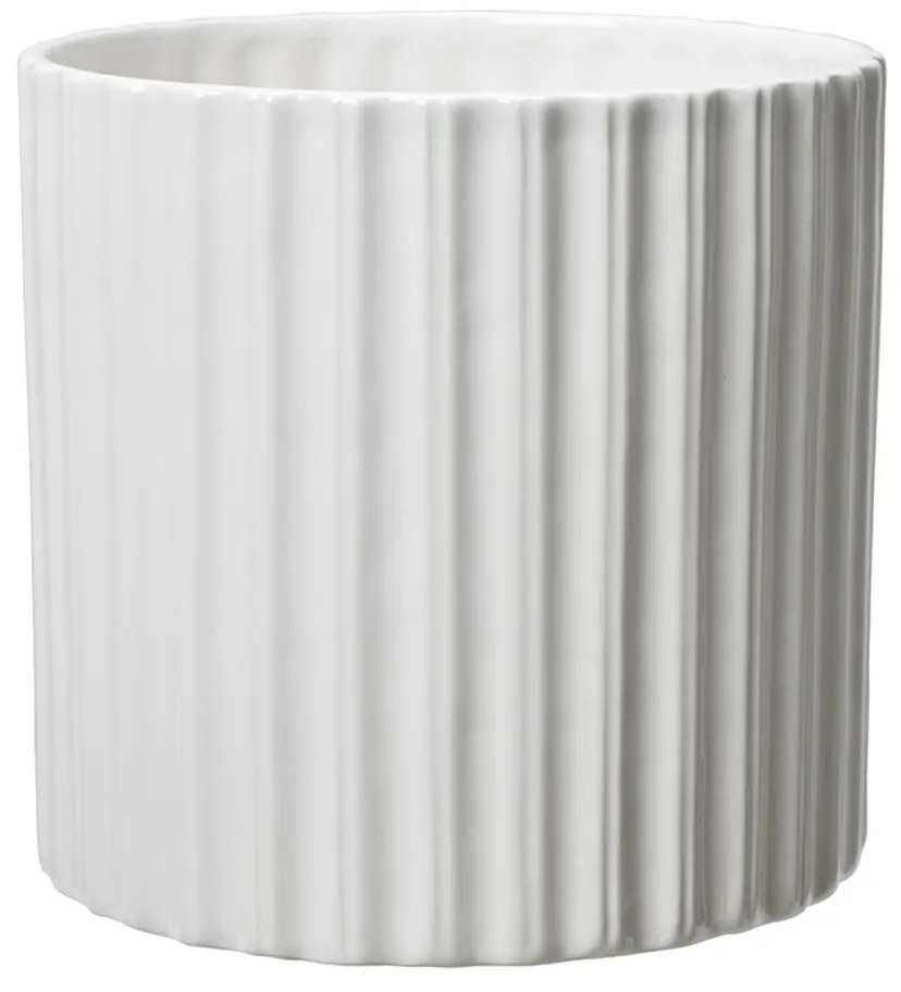 Květináč Simone White 13 cm Wikholm Form