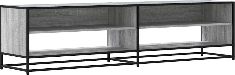 TV skříňka šedá sonoma 180,5 x 40 x 46 cm kompozitní dřevo 3300803