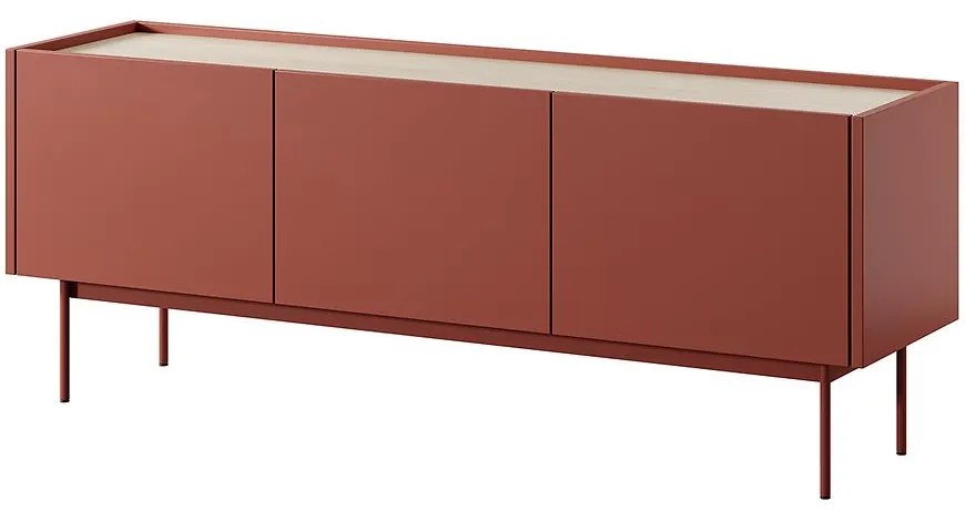TV stolek Color-144 ceramic red