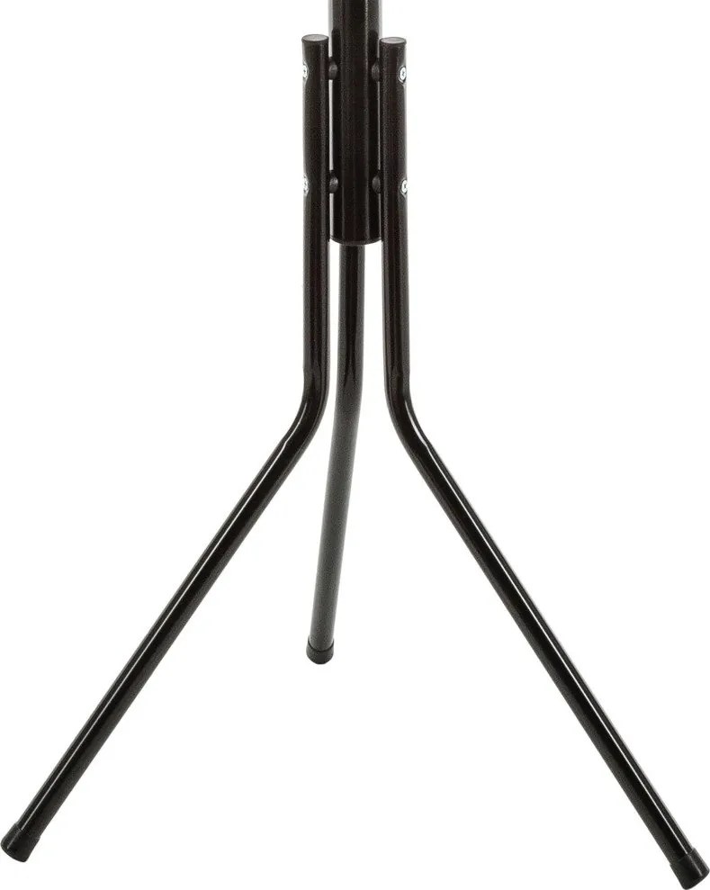 Závěs na oděvy a textilní doplňky stylový a praktický černý podstavec — 172 cm
