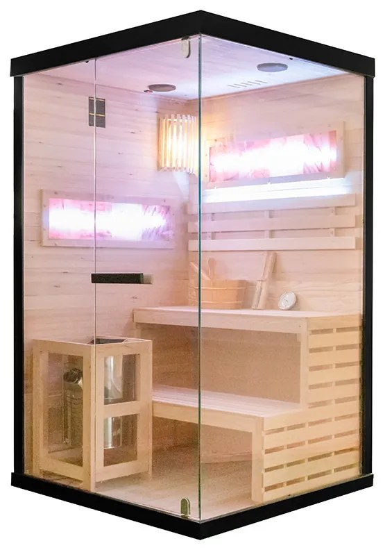 BPS-koupelny Finská sauna Relax HYD-4781 120x120, 2 osoby