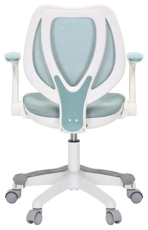 Dalenor Dětská židle Sweety, textil, bílá podnož / modrá