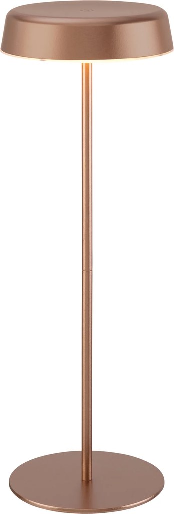 Livarno Home Aku stolní LED lampa (bronzová)