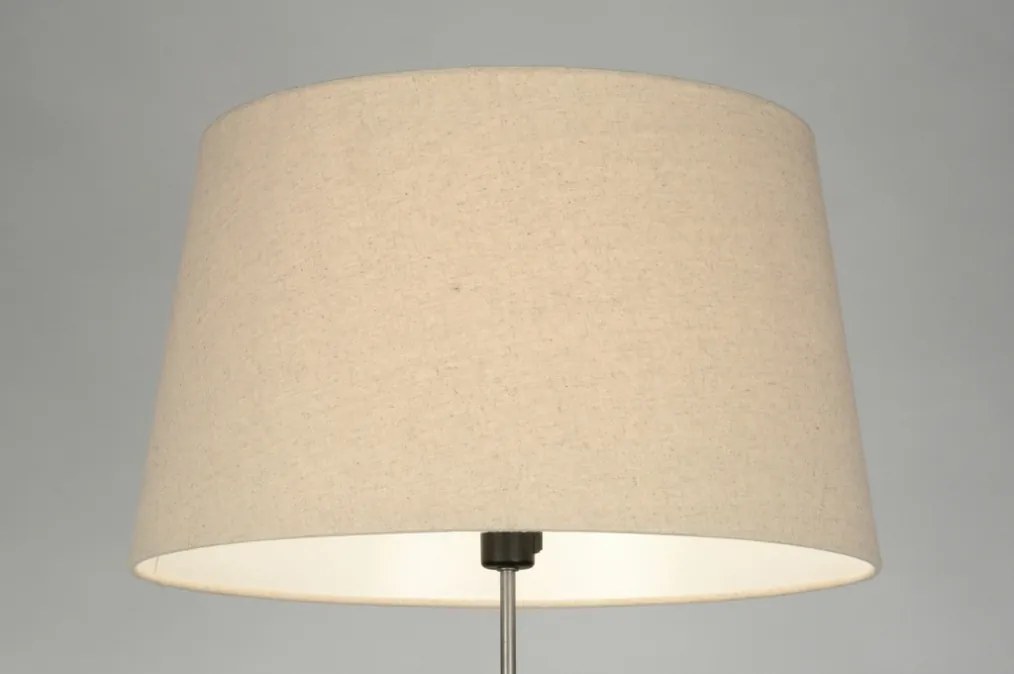 Stojací designová lampa Paola Taupe and Brown
