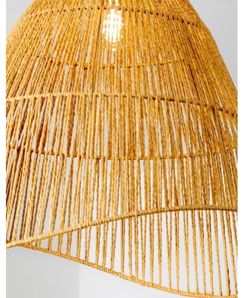 Brilagi - LED Přisazený lustr CERIA BOHO 1xE27/40W/230V pr. 50 cm hnědá