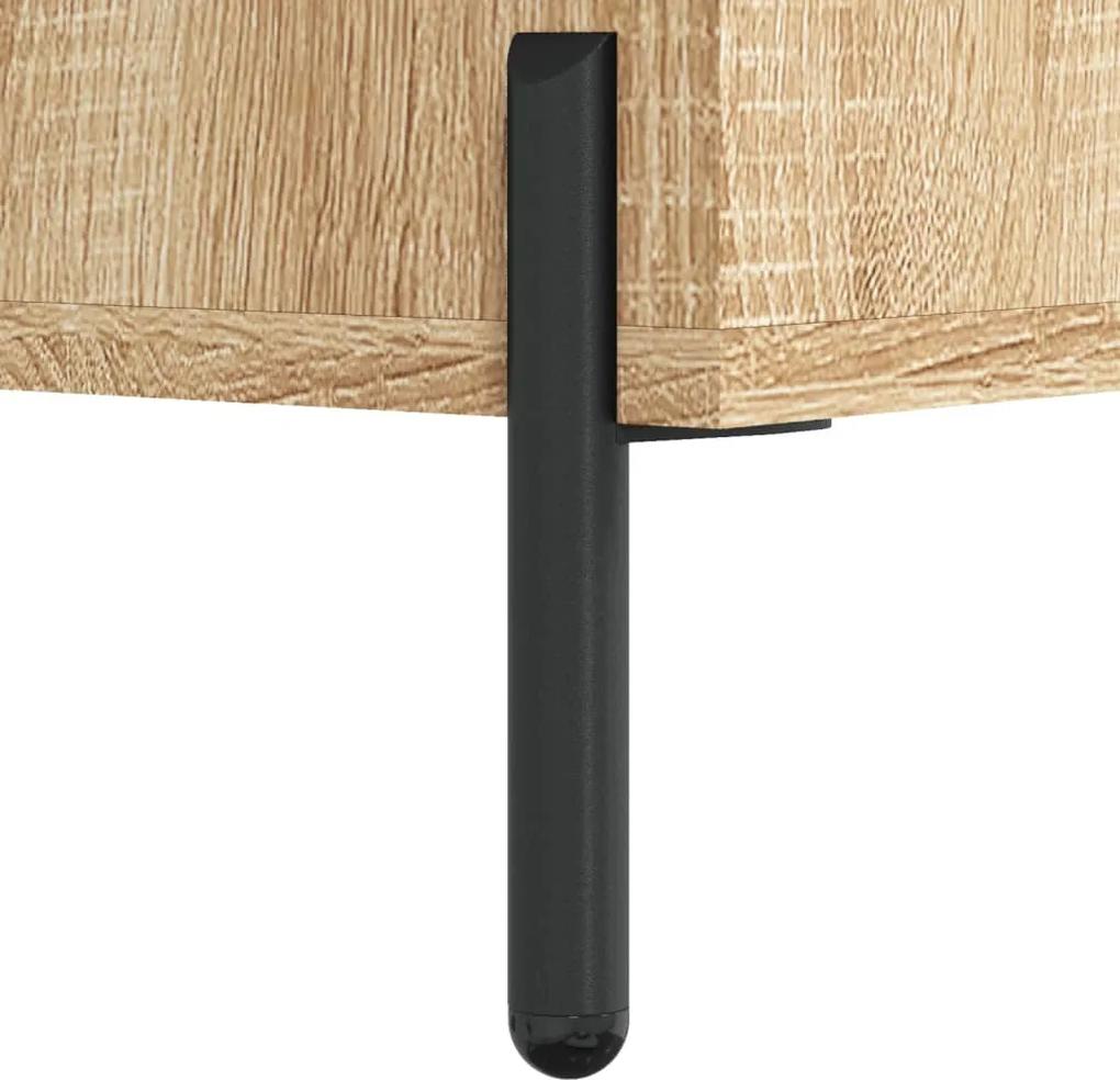 vidaXL Skříň highboard 69,5 x 34 x 180 cm kompozitní dřevo [3189520] Barva: kouřový dub