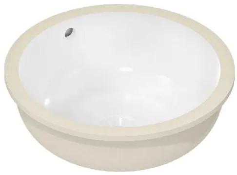 Hansgrohe Xuniva S - Umývátko zápustné, průměr 35 cm, s přepadem, bílá 60151450