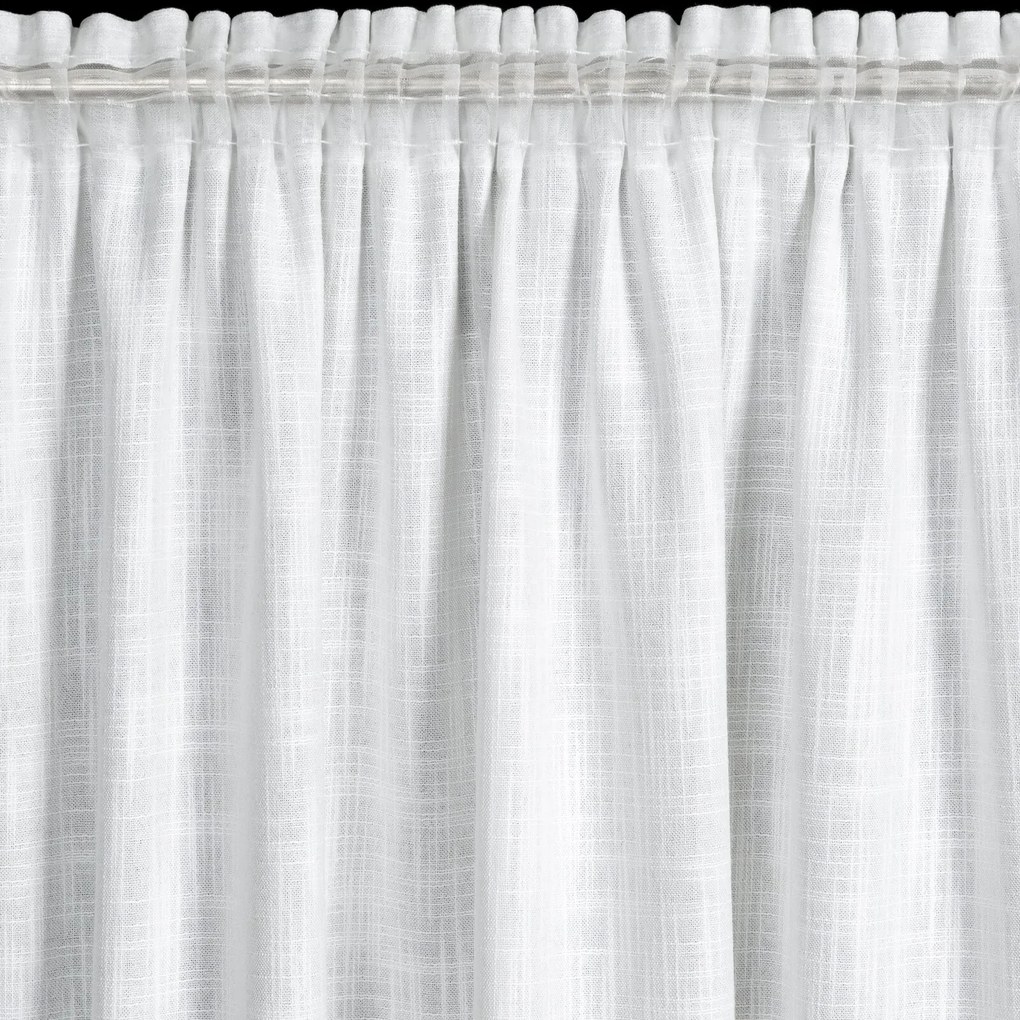 ZATEMŇOVACÍ ZÁVĚS NA PÁSCE ROSI1 140X270 CM BÍLÁ