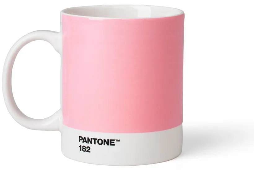 Růžový keramický hrnek 375 ml Light Pink 182 – Pantone