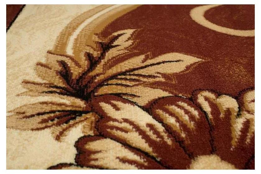 Kusový koberec PP Riccio hnědý 130x190cm