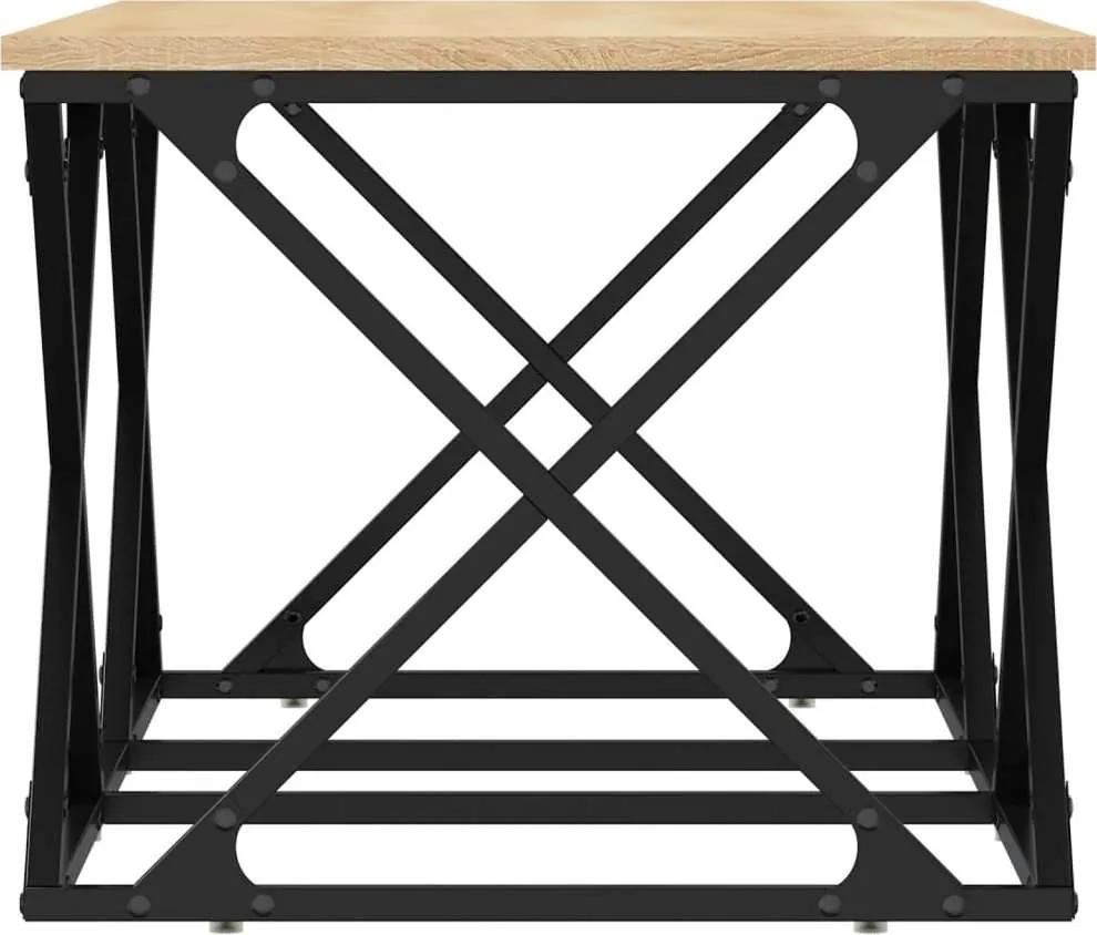 vidaXL Konferenční stolek 100 x 49 x 40 cm kompozitní dřevo [835360] Barva: dub sonoma