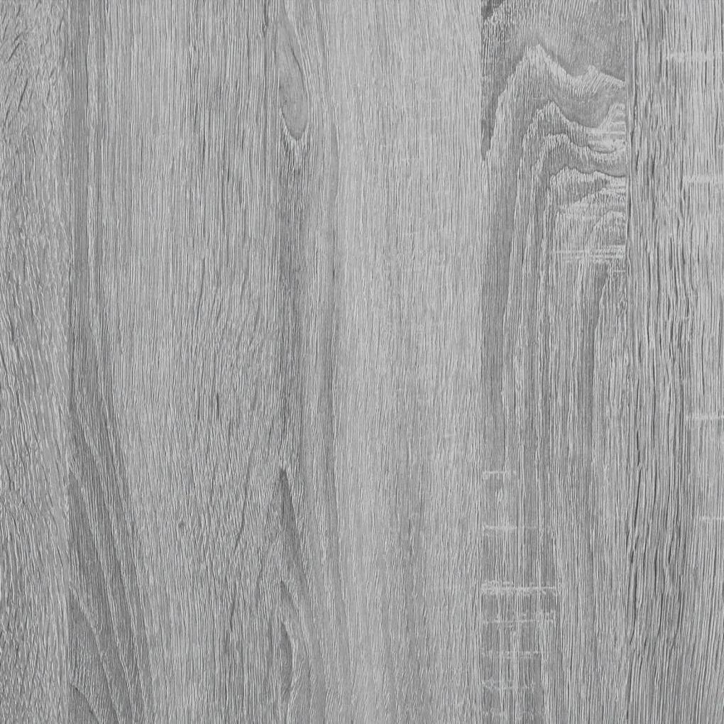 Konzolový stolek šedý sonoma 75 x 32 x 75 cm kompozitní dřevo