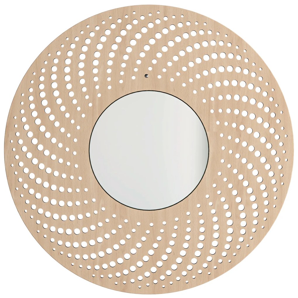 Idealform Kulaté boho zrcadlo Amayee ø50 cm Motiv: Jemný
