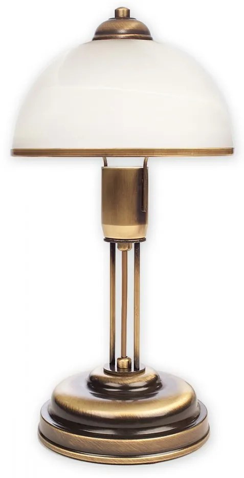 Lemir SATO O2088 L1 PAT - Stolní rustikální lampa, výška 37cm