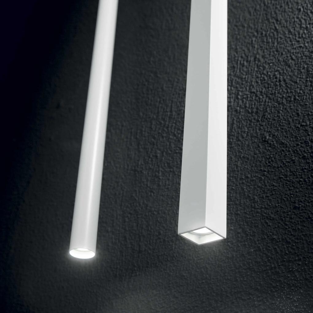Ideal Lux Závěsné LED svítidlo ULTRATHIN square, v.100cm Barva: Bílá, Stmívání, řízení: bez stmívání