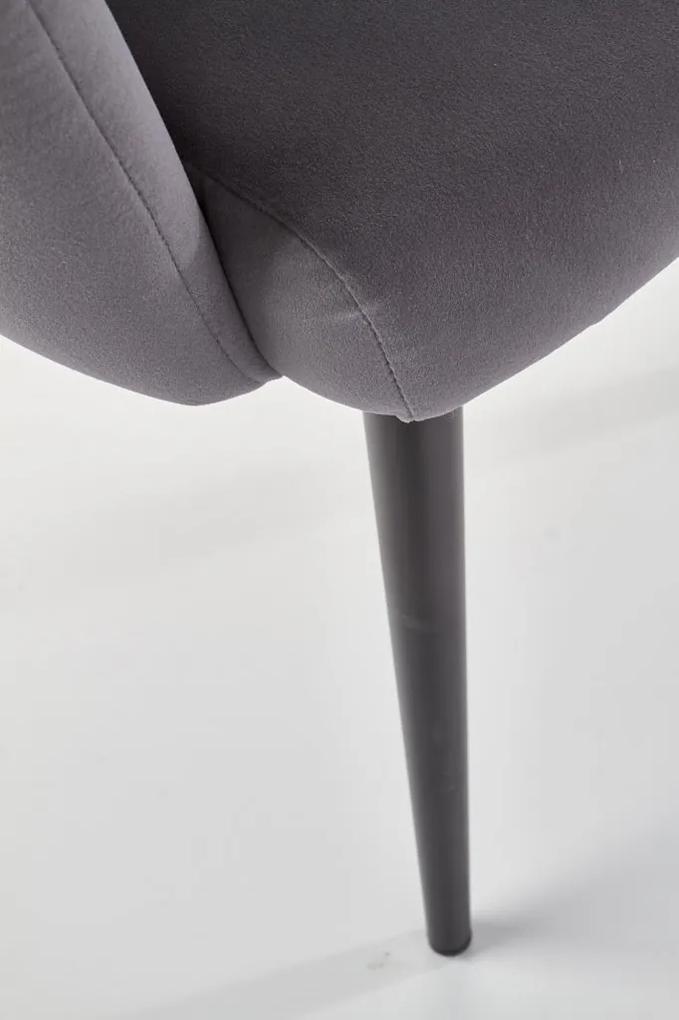 Jídelní židle K410, šedá