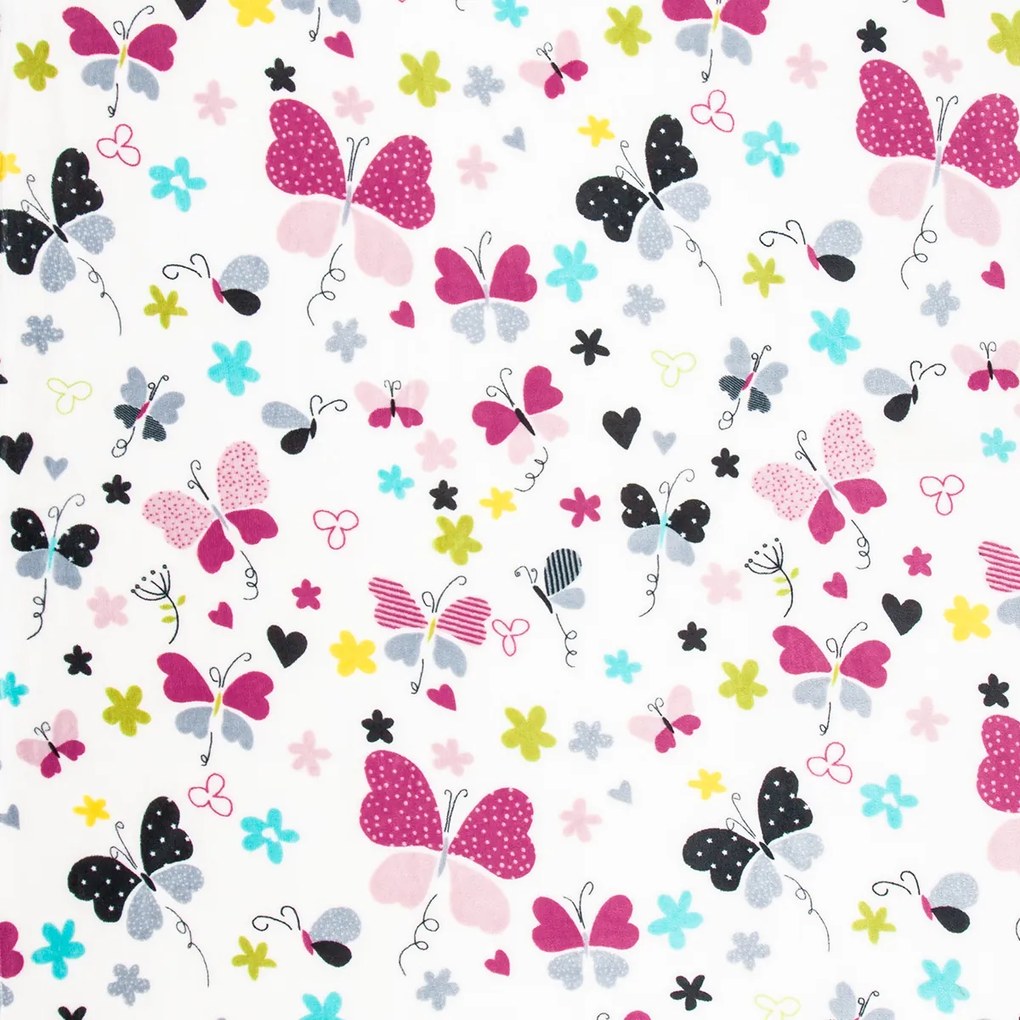 4Home deka Soft Dreams Butterfly, 150 x 200 cm