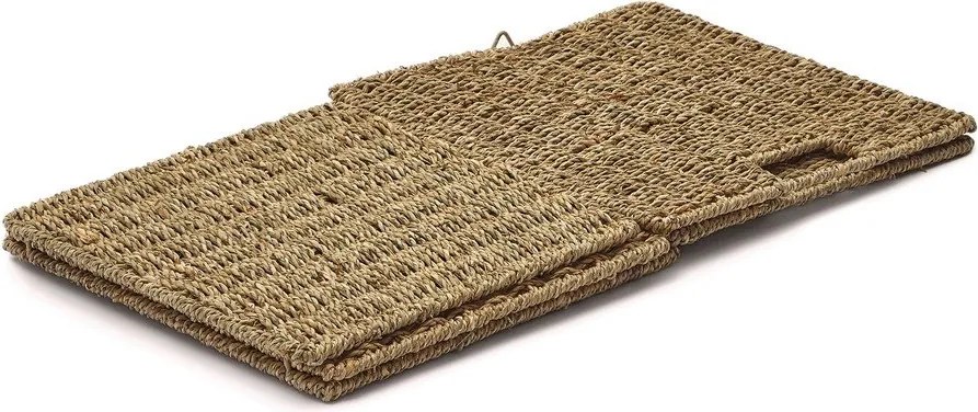 Košík do regálu z mořské trávy 32x32x33 cm Tossa – Kave Home