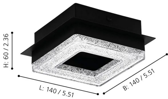Eglo 99324 - LED Stropní svítidlo FRADELO 4xLED/4W/230V