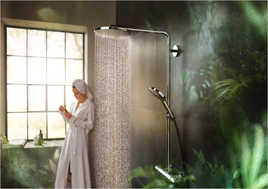 Hansgrohe Raindance Select S - Showerpipe 240 1jet PowderRain s termostatem, chrom,HAN-27633000