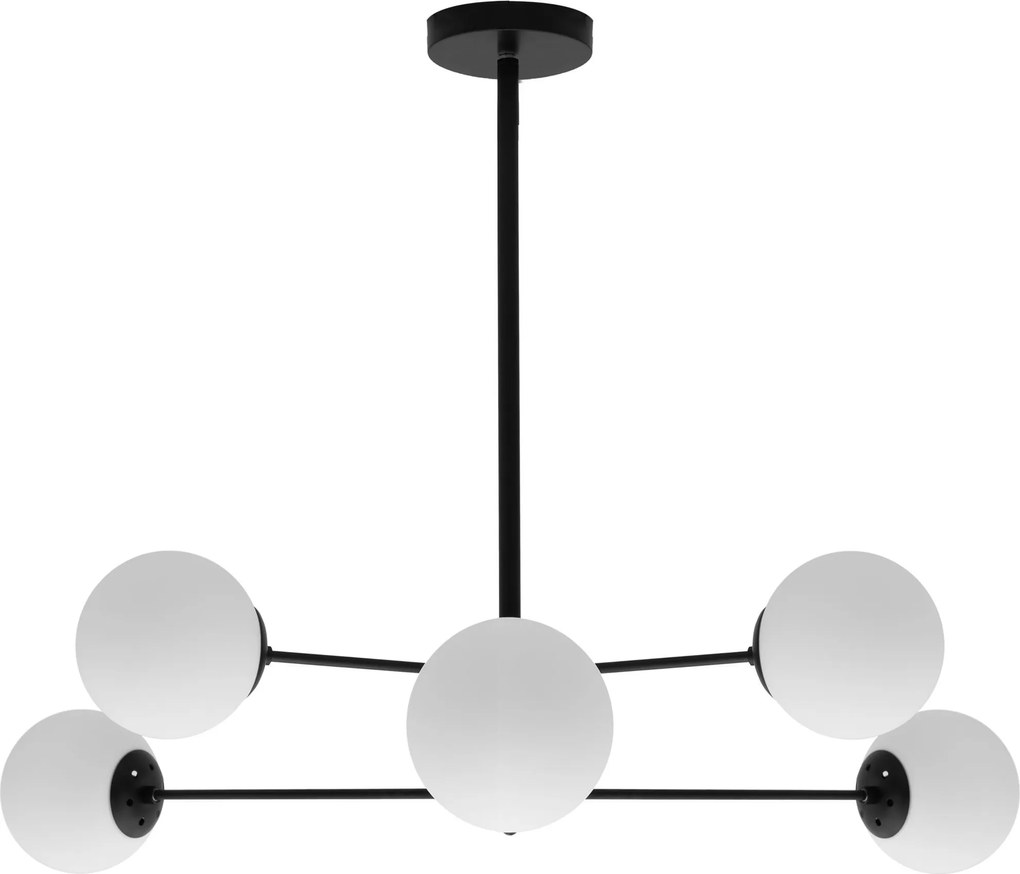 Toolight - Závěsné svítidlo 6xE27 APP262-6C, černá, OSW-05018