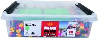 PLUS-PLUS Box Basic / Stavebnice / 4000 dílků / 12 podložek / od 5 let