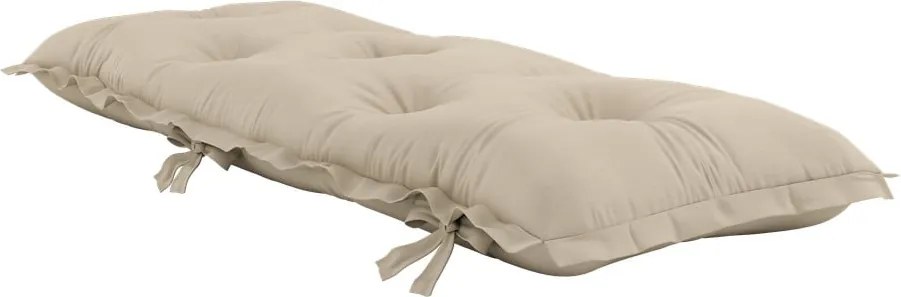 Béžový variabilní futon vhodný do exteriéru Karup Design OUT™ Sit&amp;Sleep Beige